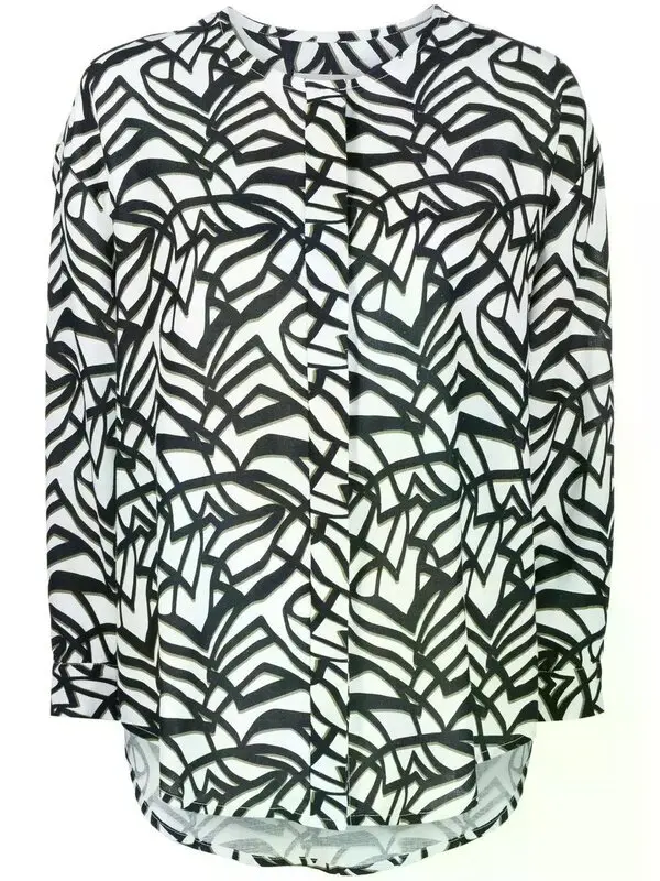 BAMBAH Geometric Print Cairo Shirt