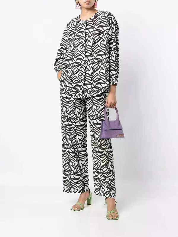 BAMBAH Geometric Print Cairo Shirt