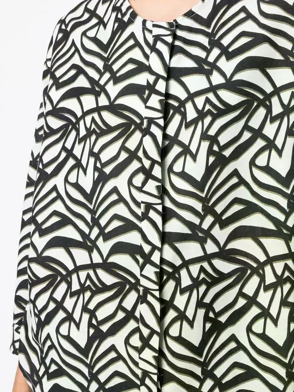 BAMBAH Geometric Print Cairo Shirt