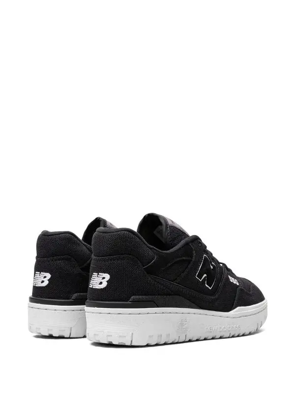 NEW BALANCE 550 Suede Low-top Sneakers - Black