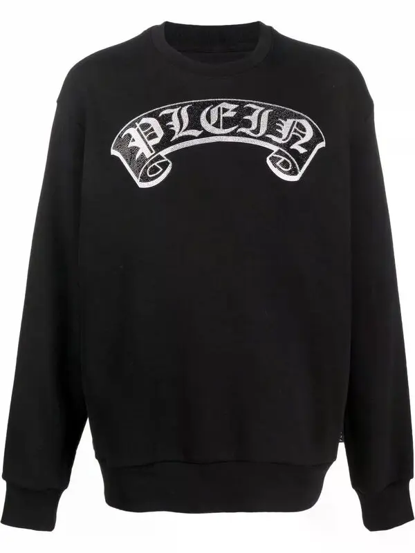 Philipp Plein Logo-print Sweatshirt - Black