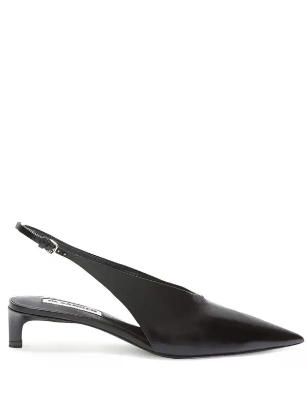 JIL SANDER Slingback Pumps - Black