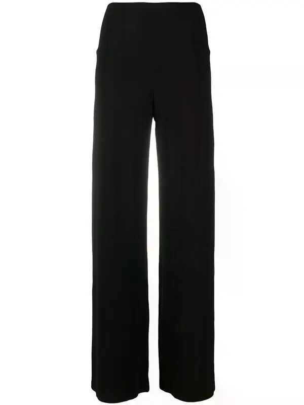 Norma Kamali Mid-rise Wide-leg Trousers