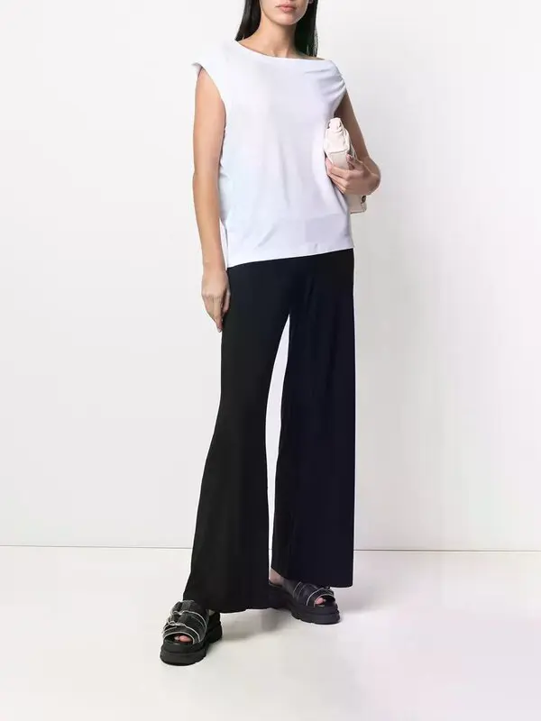 Norma Kamali Mid-rise Wide-leg Trousers