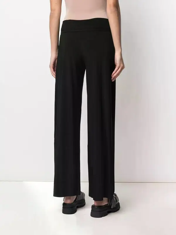 Norma Kamali Mid-rise Wide-leg Trousers