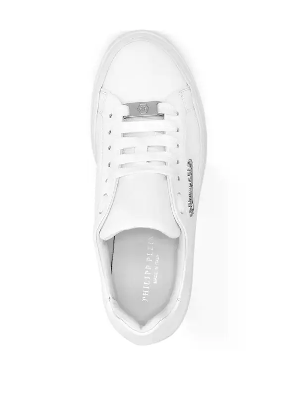 Philipp Plein Lace-up Leather Trainers