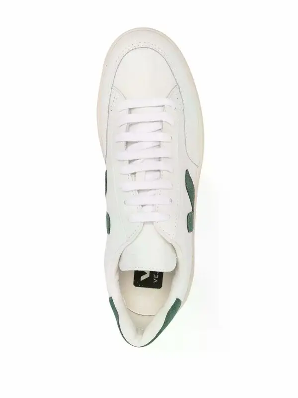 VEJA V-12 Leather Sneakers - White