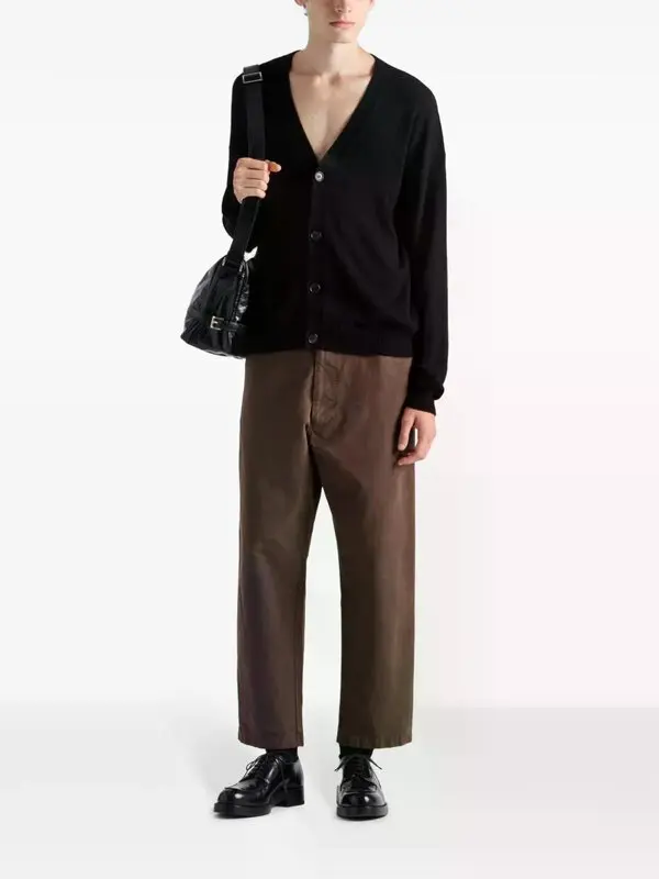 Prada Triangle-logo Chinos