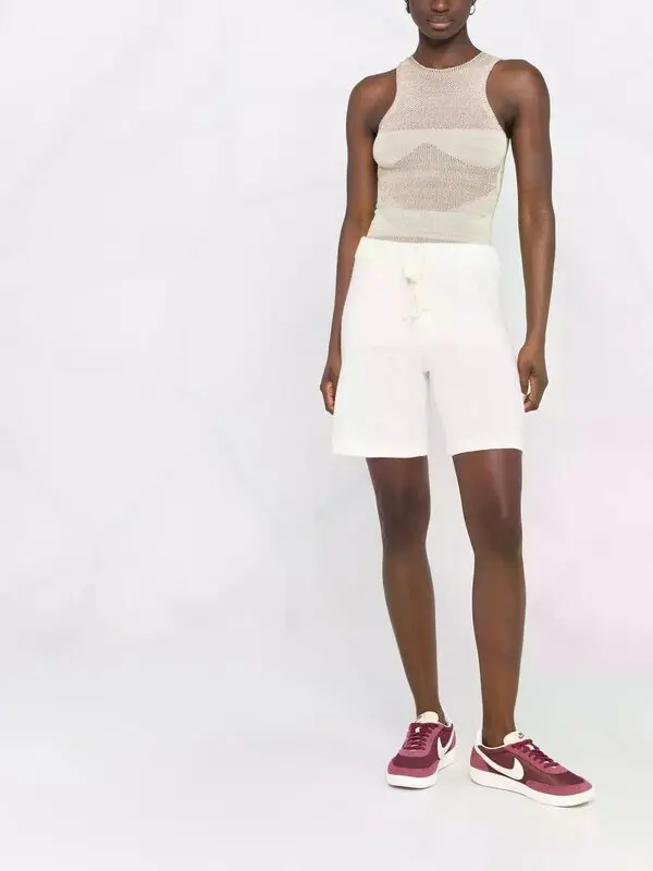 P.a.r.o.s.h Knitted Drawstring Waist Shorts