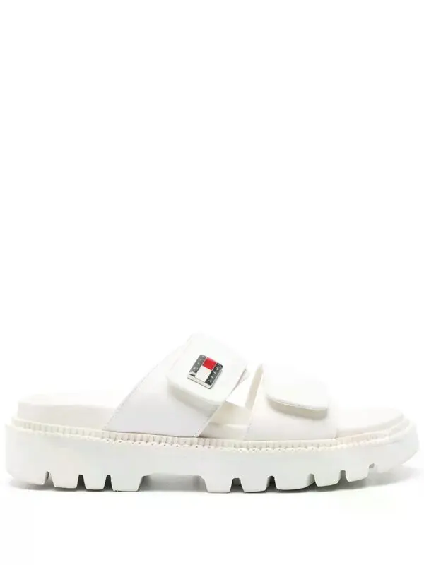 Tommy Hilfiger Logo-plaque Padded Sandals