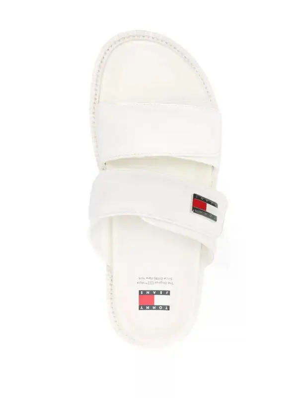 Tommy Hilfiger Logo-plaque Padded Sandals