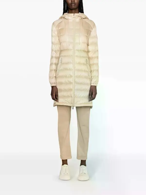 Moncler Amintore Long Quilted Coat