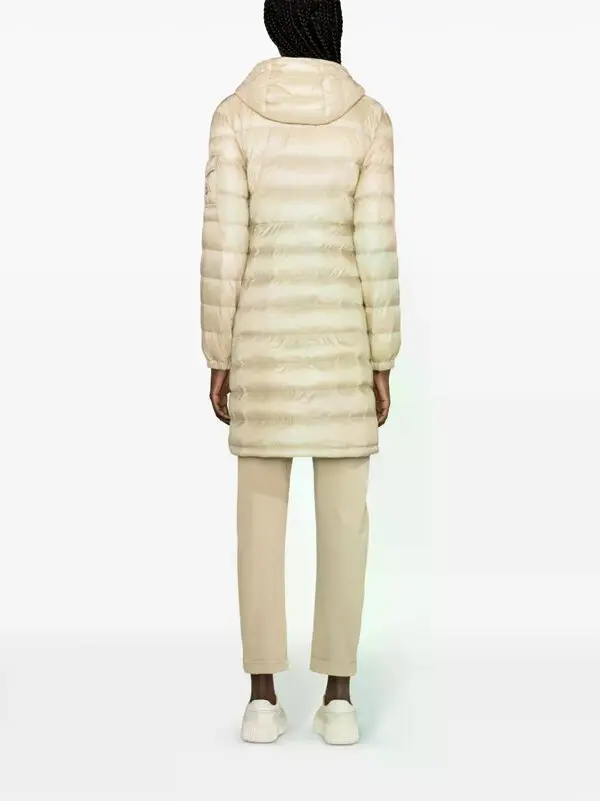 Moncler Amintore Long Quilted Coat