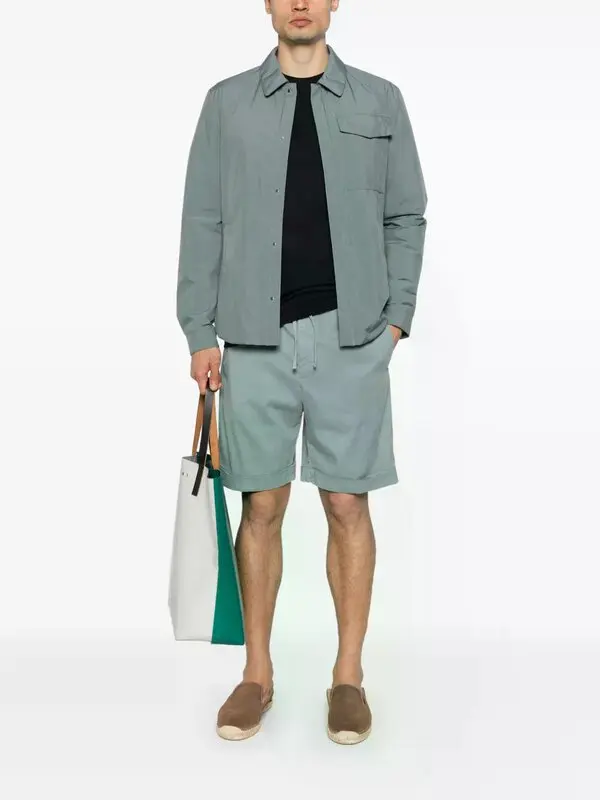 Canali Drawstring Shorts - Blue