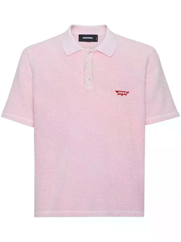 Dsquared2 Logo-appliqué Polo Shirt