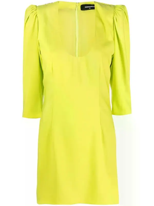 Dsquared2 Puff-sleeve Mini Dress