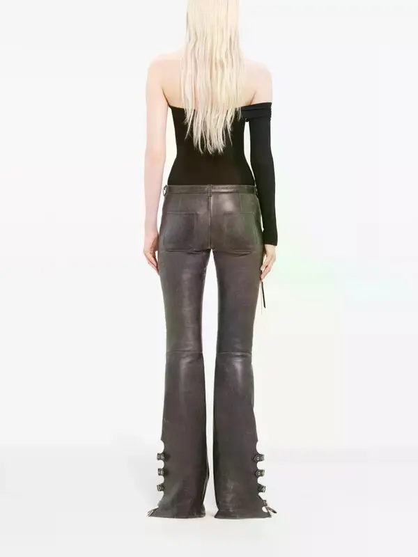 COURREGES Twisted Jersey Top