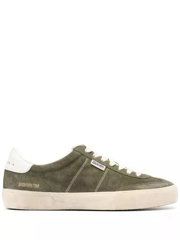 GOLDEN GOOSE Soul Star Low-top Sneakers - Green