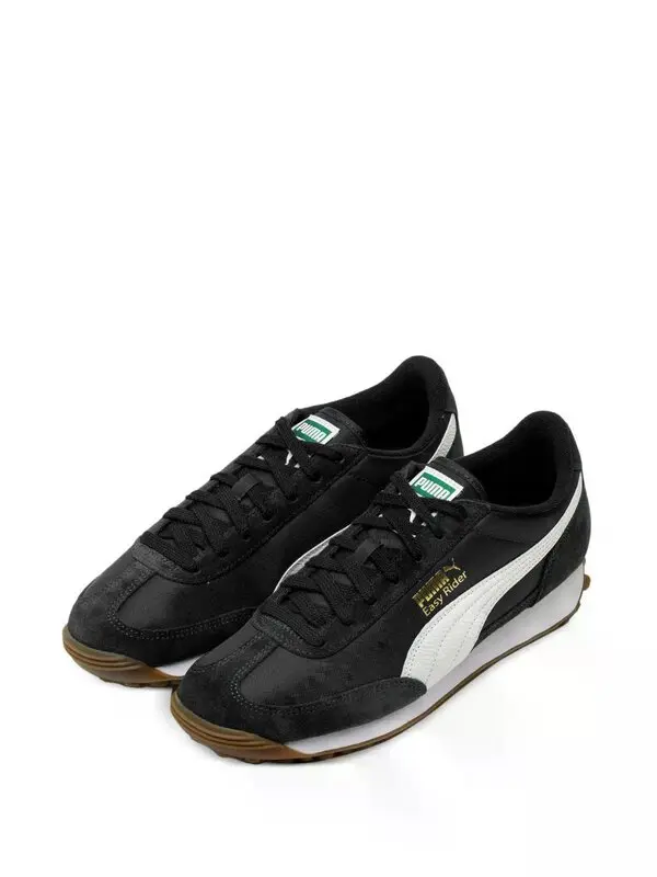 PUMA Logo-print Low-top Sneakers - Black