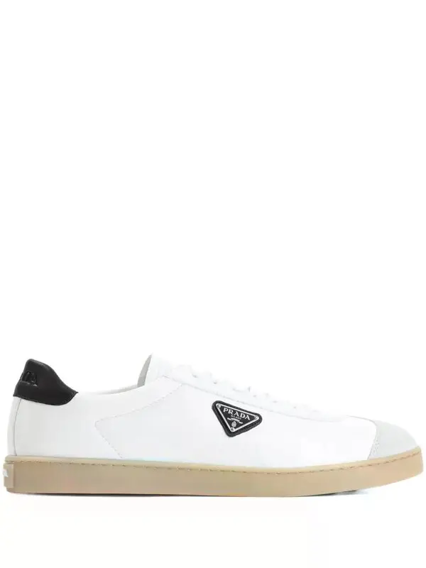 Prada Lace-up Sneakers - White