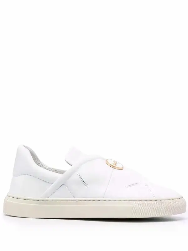 Ports 1961 Button-embossed Slip-on Flatform Sneakers