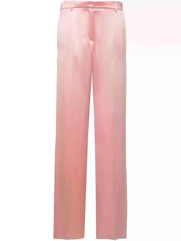Magda Butrym High-waist Wide-leg Trousers - Pink