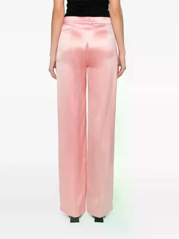 Magda Butrym High-waist Wide-leg Trousers - Pink