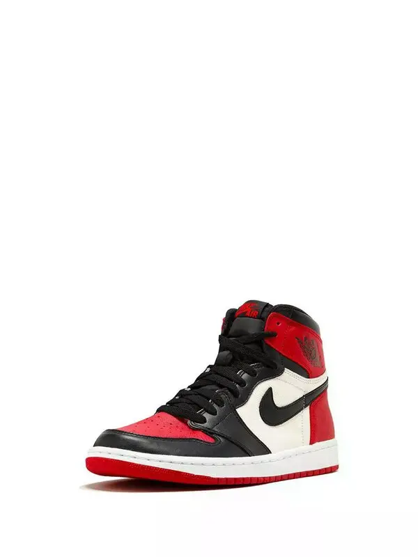JORDAN 1 Retro High B Toe Sneakers - Red