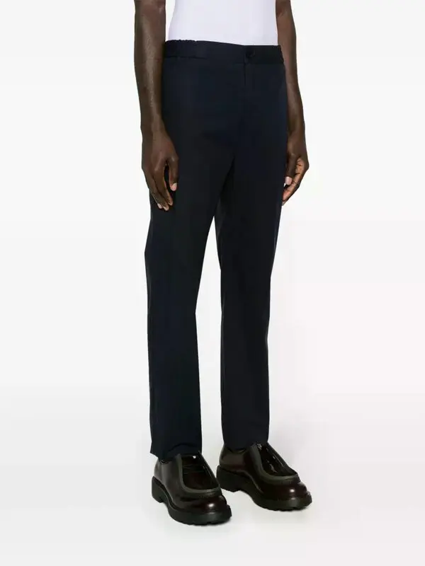 Etro Press-crease Cotton Trousers