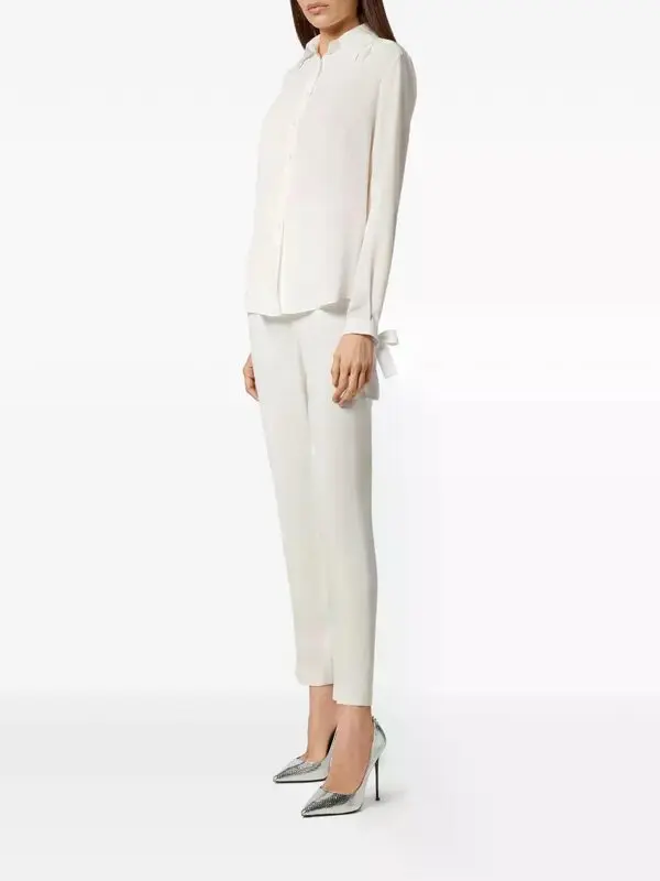 Philipp Plein Bow-detail Shirt - White