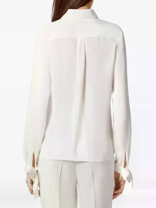 Philipp Plein Bow-detail Shirt - White