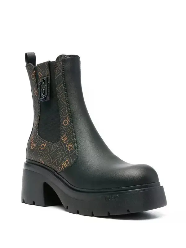 Liu Jo Carrie Faux Leather Ankle Boots