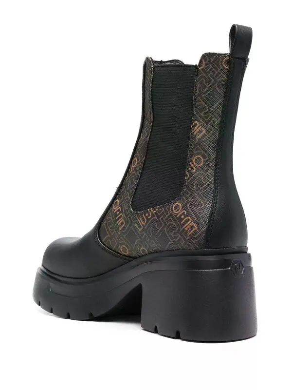 Liu Jo Carrie Faux Leather Ankle Boots