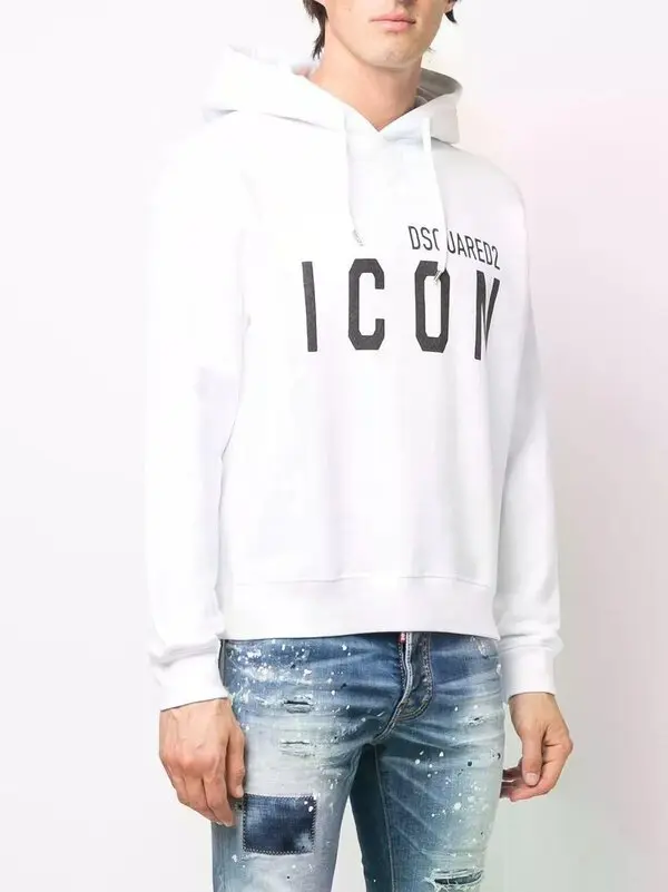 Dsquared2 Logo-print Hoodie - White