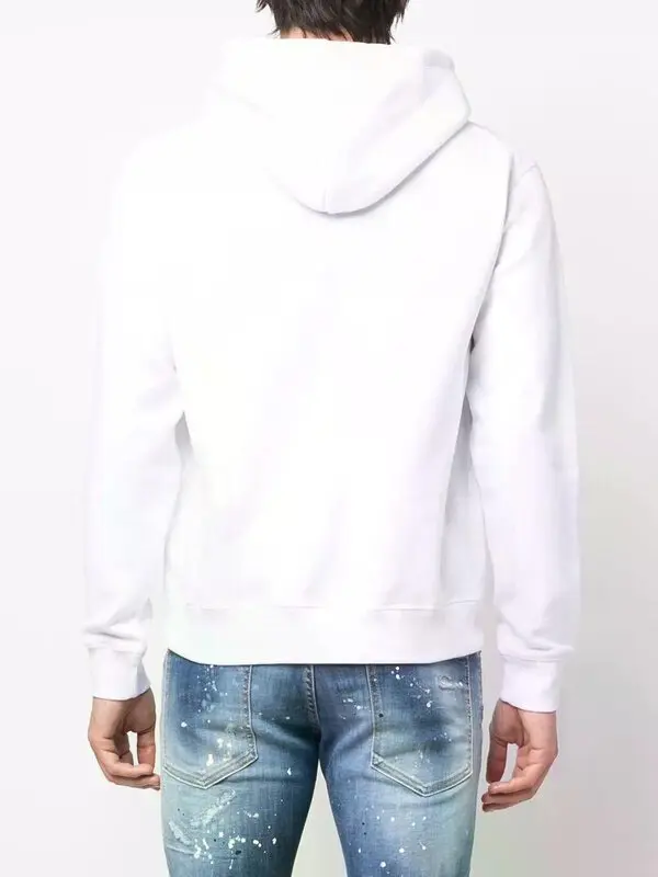 Dsquared2 Logo-print Hoodie - White