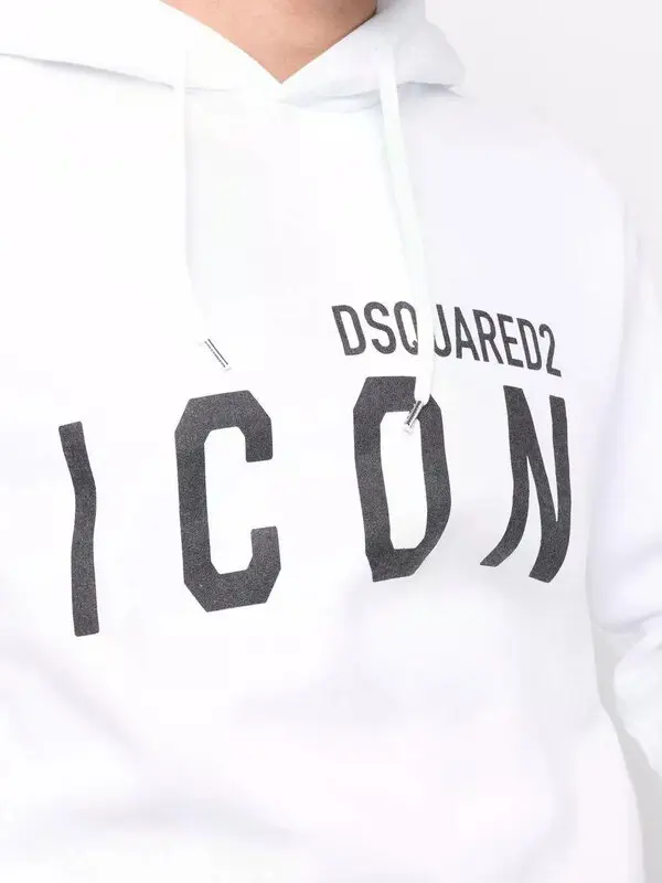 Dsquared2 Logo-print Hoodie - White