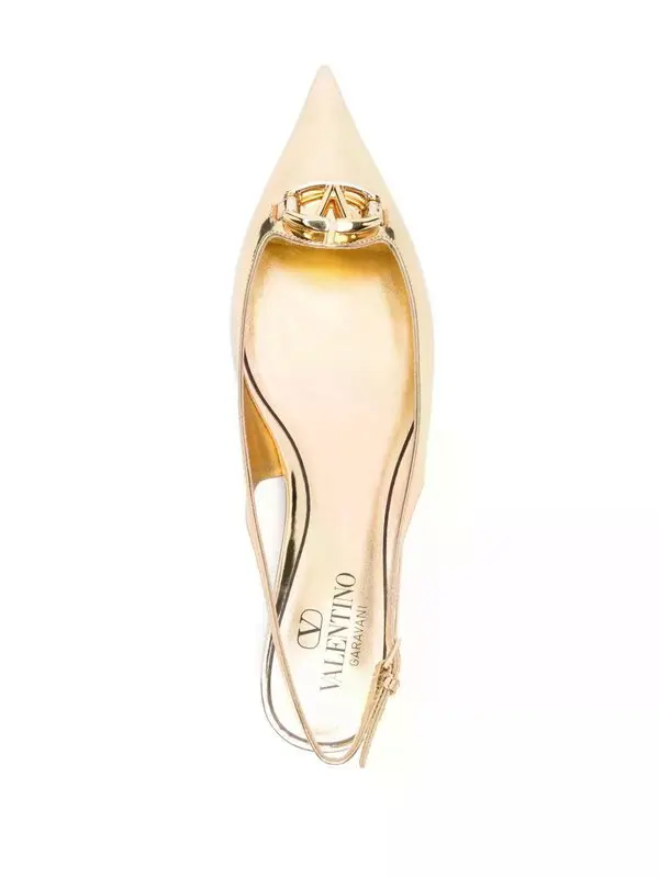 Valentino Garavani 25mm Vlogo Slingback Pumps