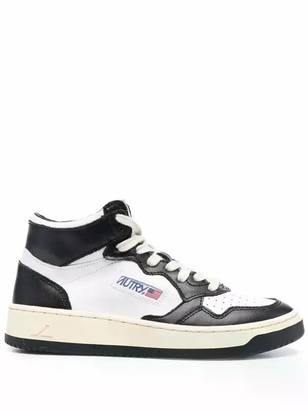 AUTRY Two-tone High-top Sneakers