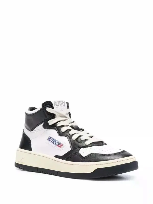 AUTRY Two-tone High-top Sneakers
