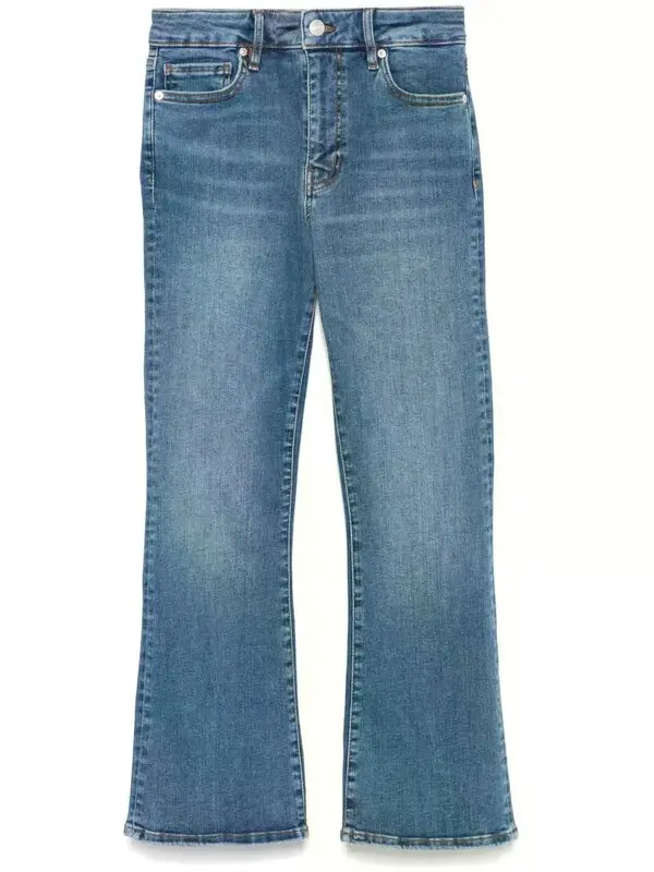 FRAME Cropped Bootcut Jeans