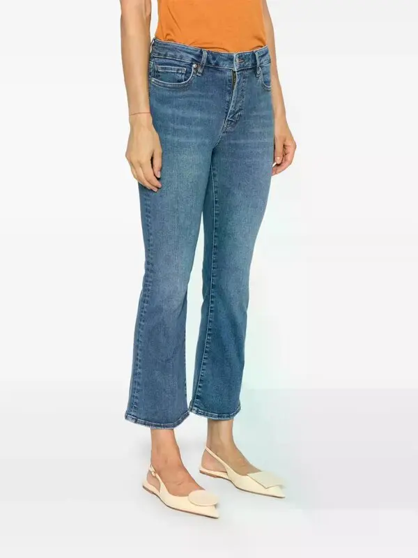 FRAME Cropped Bootcut Jeans
