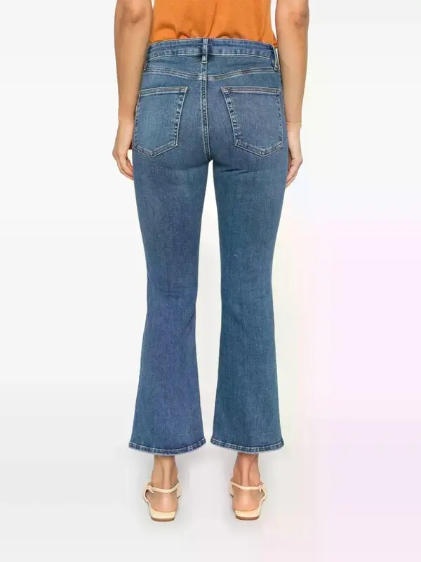 FRAME Cropped Bootcut Jeans
