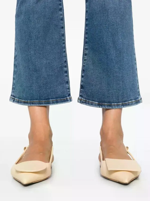FRAME Cropped Bootcut Jeans
