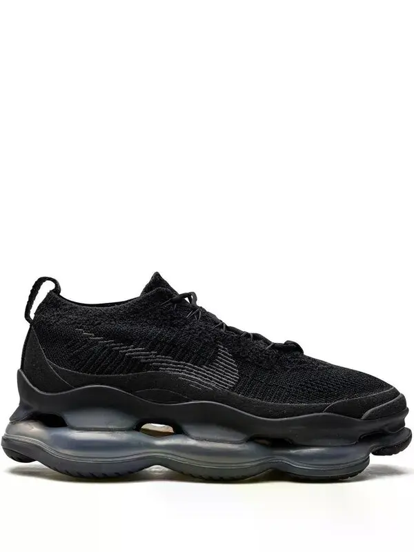 Nike Max Scorpion Flyknit Triple Sneakers - Black