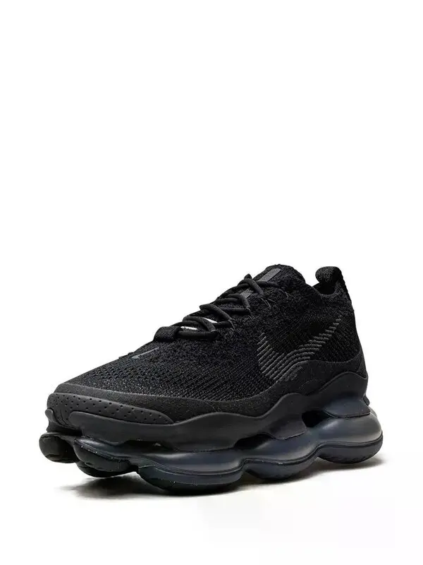 Nike Max Scorpion Flyknit Triple Sneakers - Black