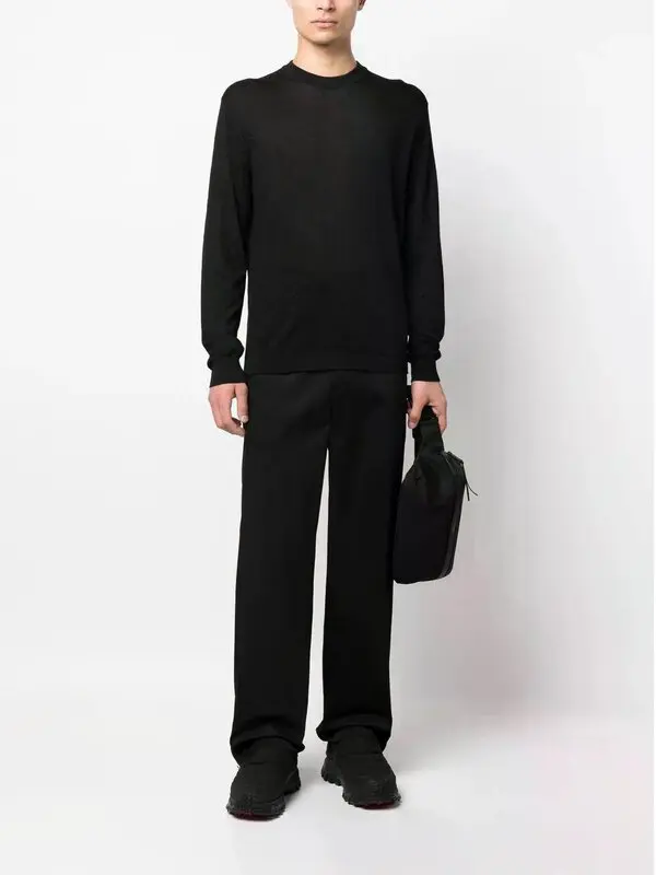 Versace La Greca Cotton-silk Jumper