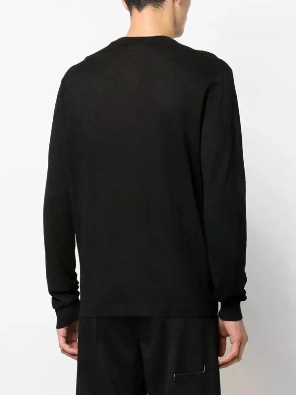 Versace La Greca Cotton-silk Jumper