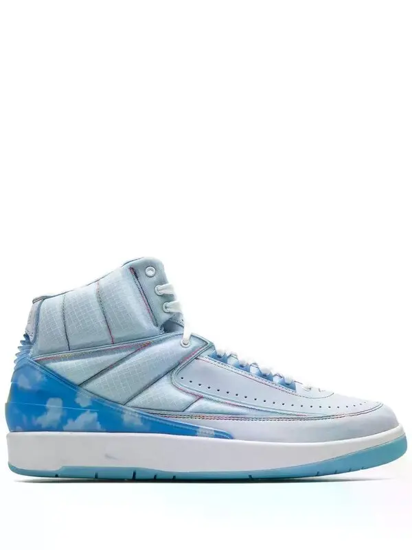 JORDAN X J Balvin Air 2 Sneakers - Blue