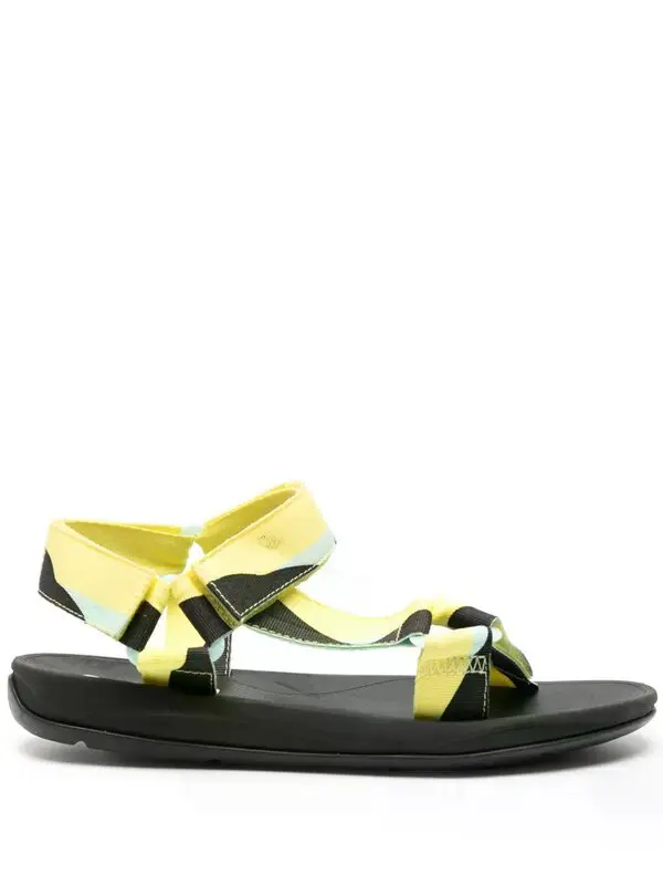 Camper Graphic-print Touch-strap-fastening Sandals