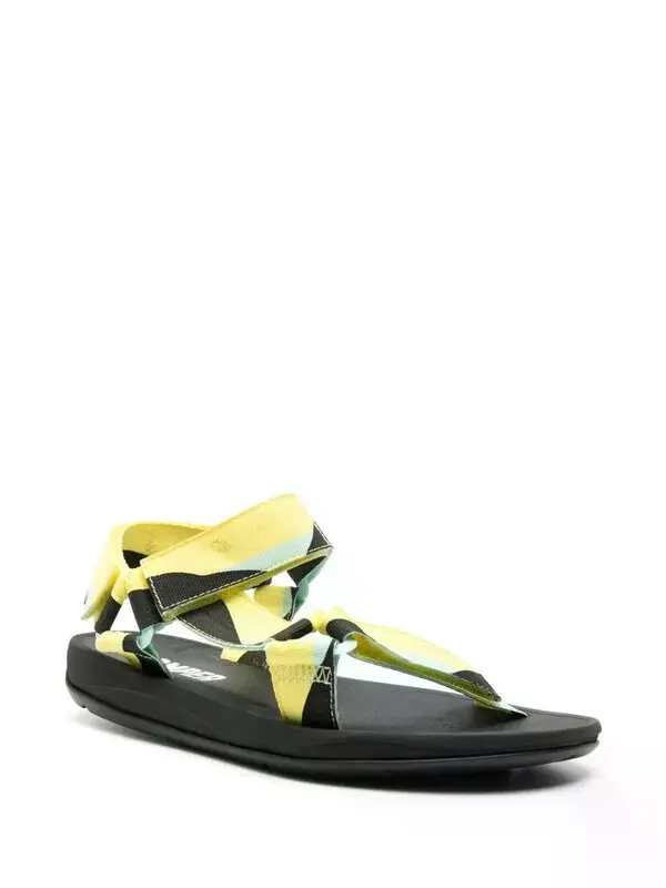 Camper Graphic-print Touch-strap-fastening Sandals